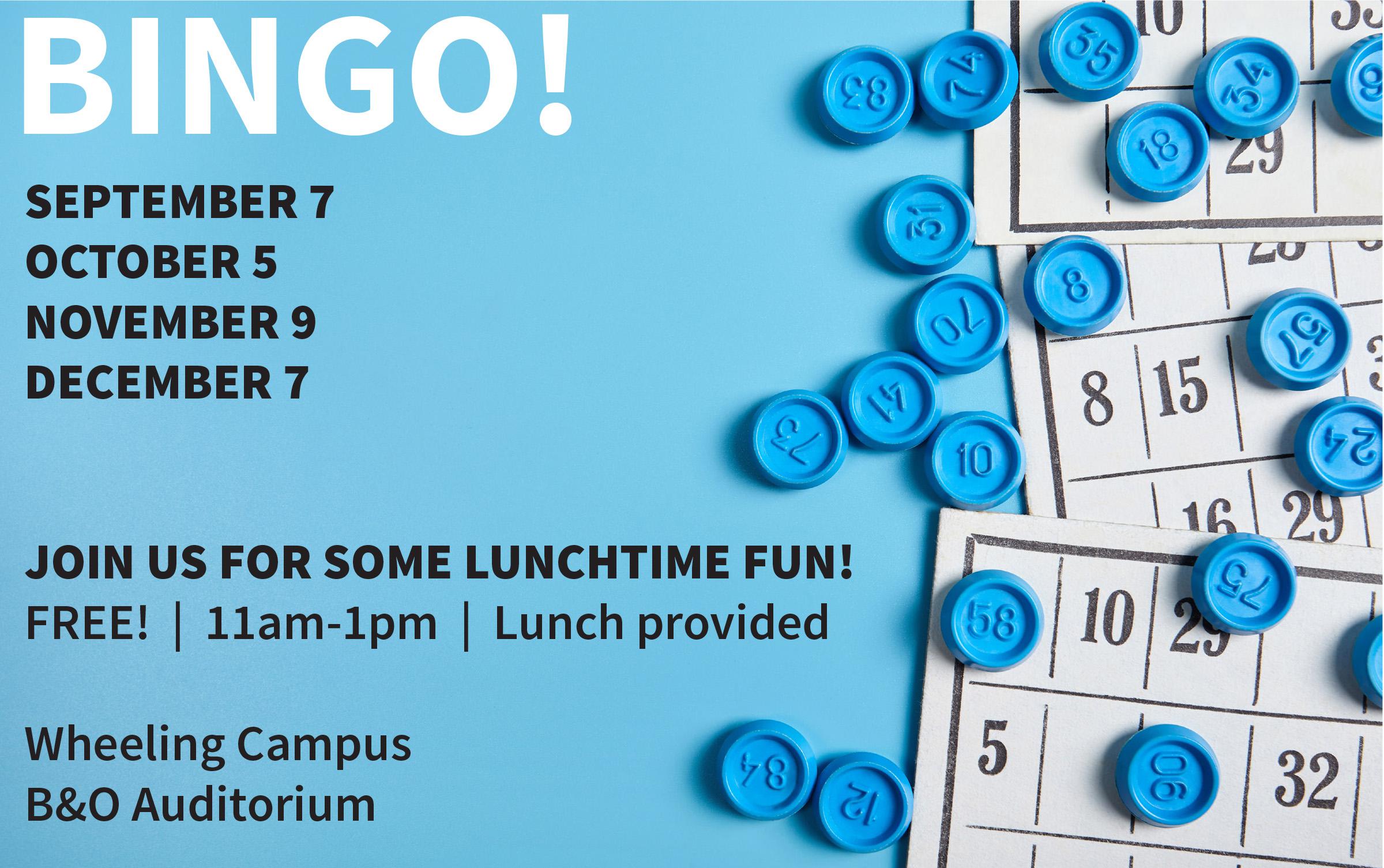 WVNCC to host monthly Bingo through Community Education | News | WVNCC ...